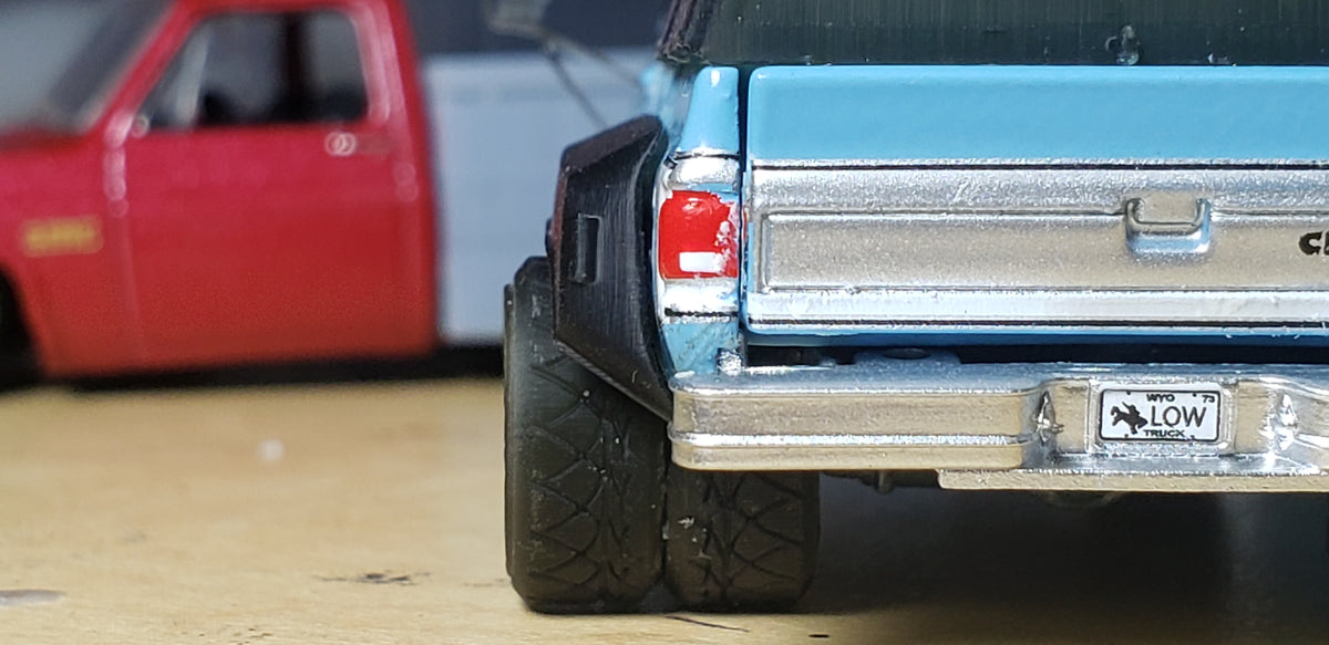 Squarebody Dually Fender Set – PCL resin models